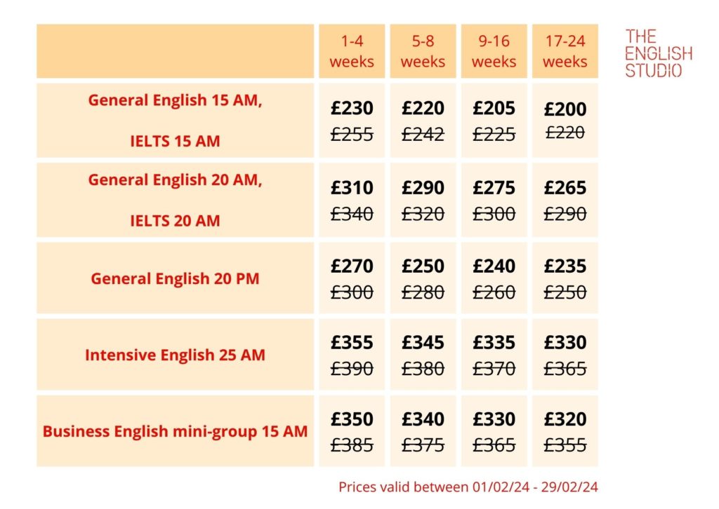 Learn English in the heart of London - The English Studio